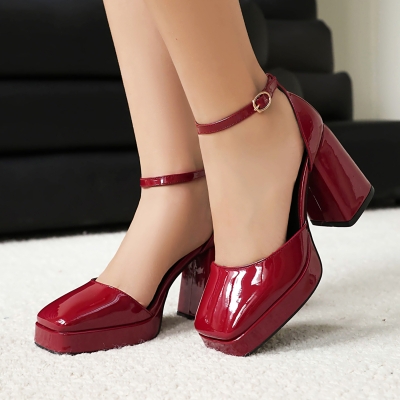 platform heels size 3